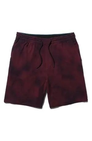 Stance Shelter Relaxed-fit Drawstring Shorts - Blue Dye/ Purple