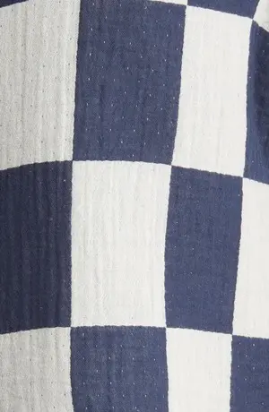 Brixton Mykonos Check Cotton Camp Shirt