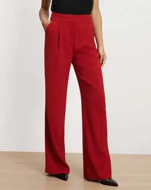 Veronica Beard Robinne Wide-leg Trouser
