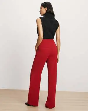 Veronica Beard Robinne Wide-leg Trouser