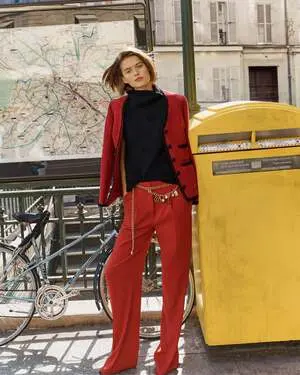 Veronica Beard Robinne Wide-leg Trouser