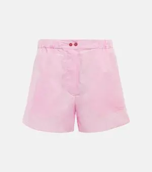 Patou Cotton Poplin Shorts