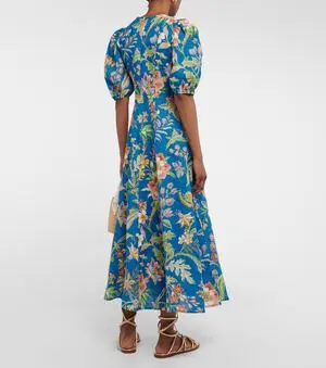 knee length dresses for ladies ALÉMAIS Citron Midi Dress 6 AU/UK (2 US) main image 1