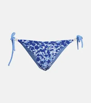 Heidi Klein Tuscany Reversible Bikini Bottom - Multicoloured