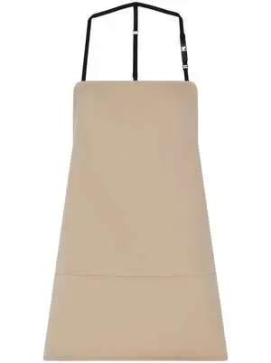 COURREGES Backless Twill Mini Dress