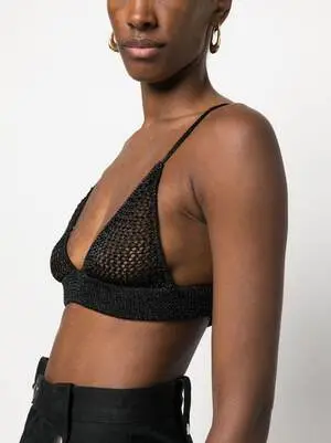 Dodo Bar Or Geddy Knitted Bra Top