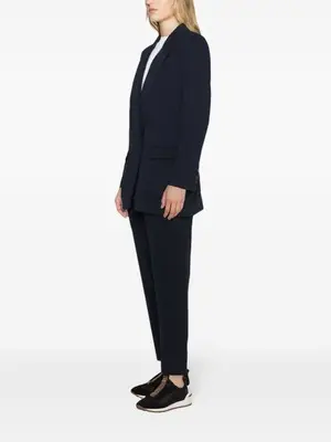 Brunello Cucinelli Single-breasted Tailored Jacket - Blue
