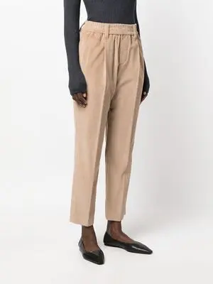 Brunello Cucinelli Pressed-crease Tailored Trousers