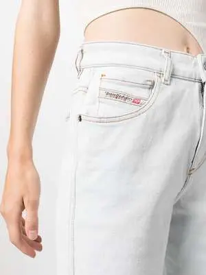 DIESEL® Mid-rise Straight-leg Jeans