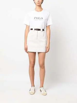 Polo Ralph Lauren Logo-print Cotton T-shirt - White