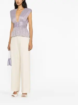 SABINA MUSAYEV Bello Plissé Blouse