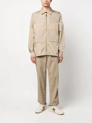 Rains Zip-up Shirt Jacket