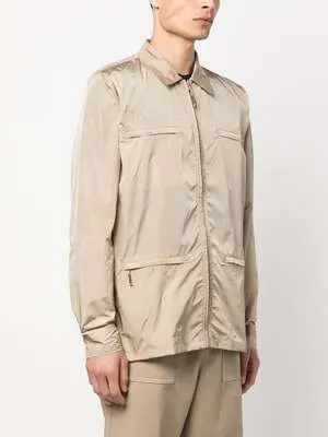 Rains Zip-up Shirt Jacket