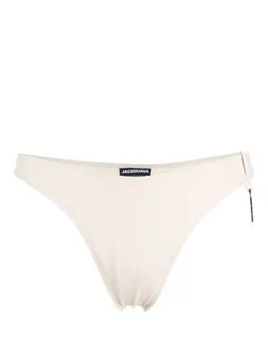 Jacquemus Le Bas De Maillot Signature Bikini Bottoms - Neutrals