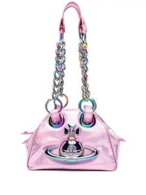 Vivienne Westwood Archive Orb Chain Shoulder Bag - Pink | Editorialist