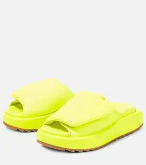 GIA BORGHINI Gia 1 Leather Slides