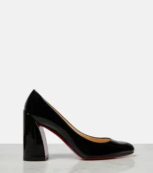 CHRISTIAN LOUBOUTIN Miss Sabina Patent Leather Pumps