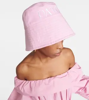 PATOU Logo Bucket Hat - Pink