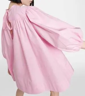 PATOU Cotton Poplin Minidress