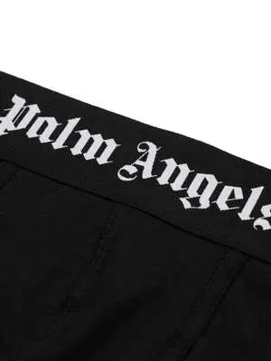Palm Angels Pack-of-two Logo Waistband Briefs