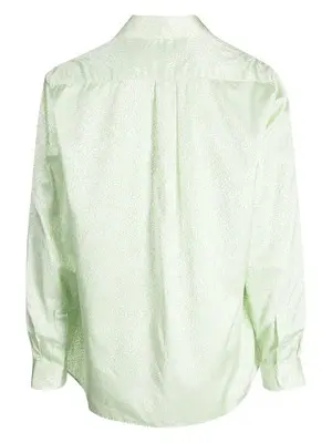 Martine Rose Wrap Floral Print Shirt