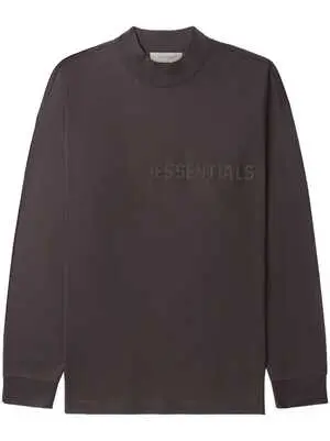 Fear Of God Logo-print Long-sleeve T-shirt - Purple