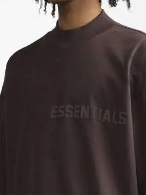 Fear Of God Logo-print Long-sleeve T-shirt - Purple