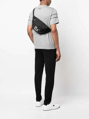 EA7 Logo-print Belt Bag