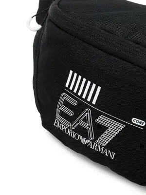 EA7 Logo-print Belt Bag
