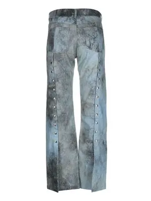 WEINSANTO Stud-embellished Bootcut Trousers