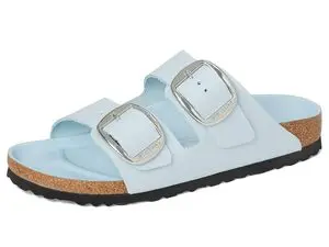 BIRKENSTOCK Arizona Big Buckle High Shine Sandals - Blue