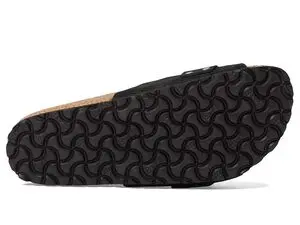 BIRKENSTOCK Oita Suede Slides - Black