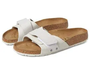 BIRKENSTOCK Birkenstock Oita Suede Slides White
