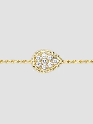 Boucheron Serpent Bohème 18k & 0.33 Tcw Diamond Chain Bracelet/6.1-6.9 - One-color