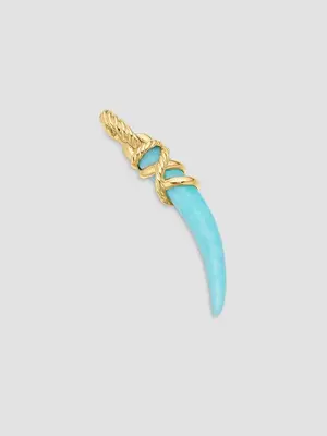 David Yurman Tusk Amulet - Amazonite