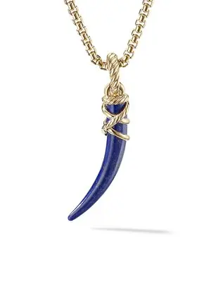 David Yurman Tusk Amulet Lapis