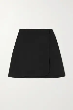 Emilio Pucci Crepe Mini Wrap Skirt