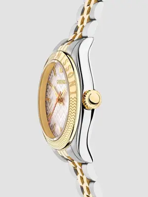 Missoni 34mm Ip Yellow Gold Stainless Steel Watch