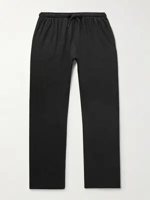 Derek Rose Basel Stretch-modal Pyjama Trousers - Black