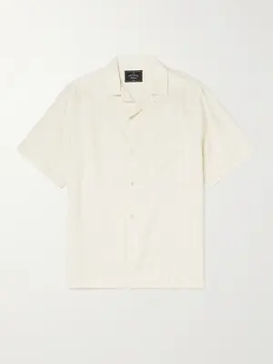 Portuguese Flannel Dogtown Camp-collar Tencel™ Lyocell Shirt - Neutrals