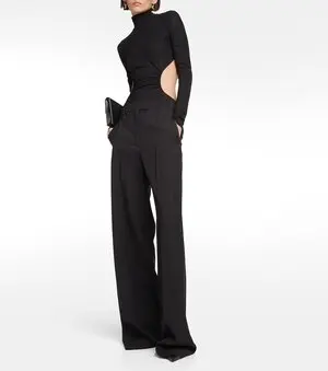Wolford X N21 Cutout Turtleneck Bodysuit
