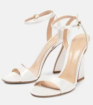 GIANVITO ROSSI Aura Satin Sandals
