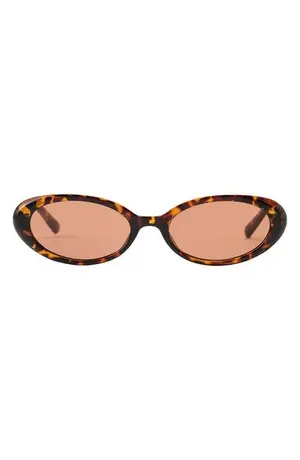 FIFTH & NINTH Taya Oval Sunglasses - Torte/brown