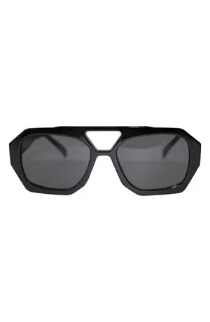 FIFTH & NINTH Ryder Polarized Sunglasses - Black/black
