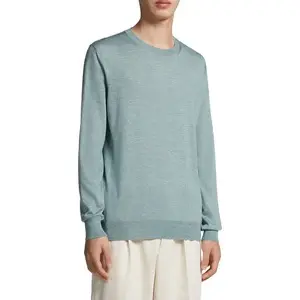 Zegna Crossover Silk Blend Crewneck Sweater