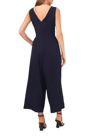 Vince Camuto Tie Front Wide Leg Jumpsuit
