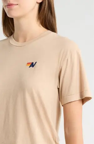 Aviator Nation Boyfriend T-shirt - Sand