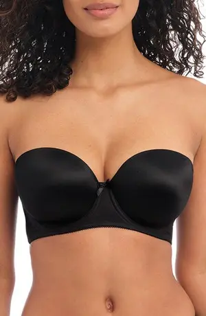 Freya Deco' Convertible Strapless Underwire Bra - Black
