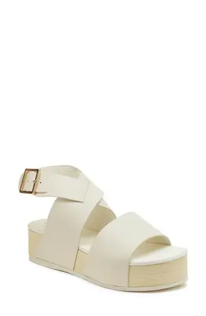 KELSI DAGGER BROOKLYN Dunes Platform Sandals - Salt