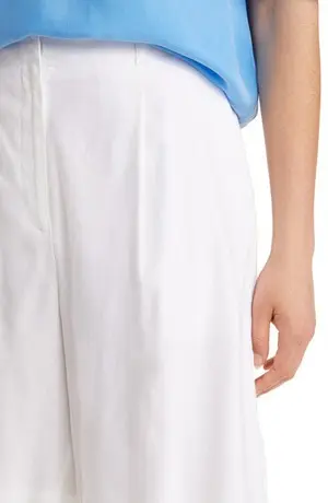 Nordstrom Wide Leg Linen Blend Shorts